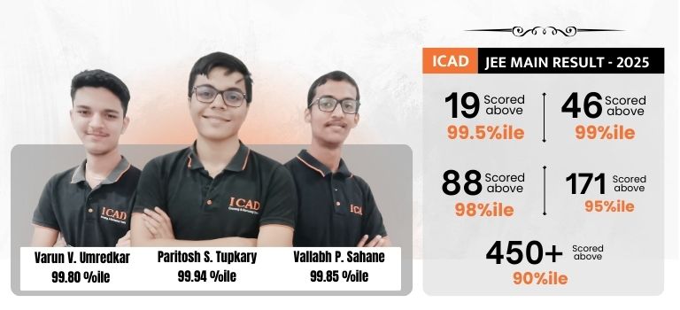 ICAD Study Center - IIT-JEE / NEET coaching in Nagpur, JEE MAINS, JEE ADVANCE