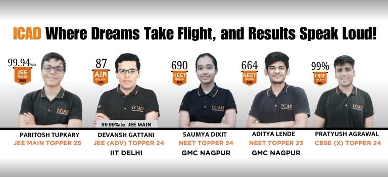 ICAD Study Center - IIT-JEE / NEET coaching in Nagpur, JEE MAINS, JEE ADVANCE